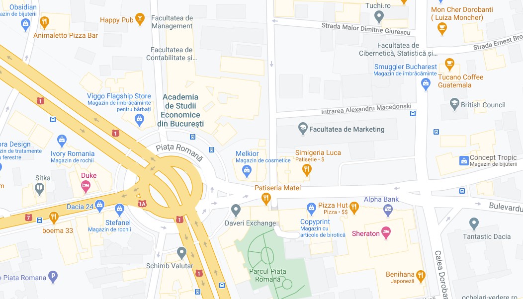 Contact – Facultatea de Cibernetică, Statistică și Informatică Economică