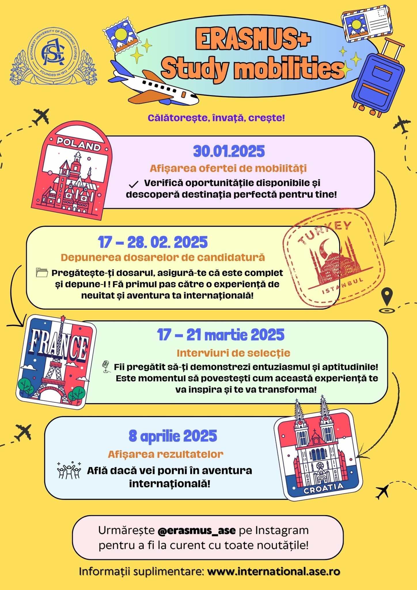 Anunțuri – Facultatea de Cibernetică, Statistică și Informatică Economică